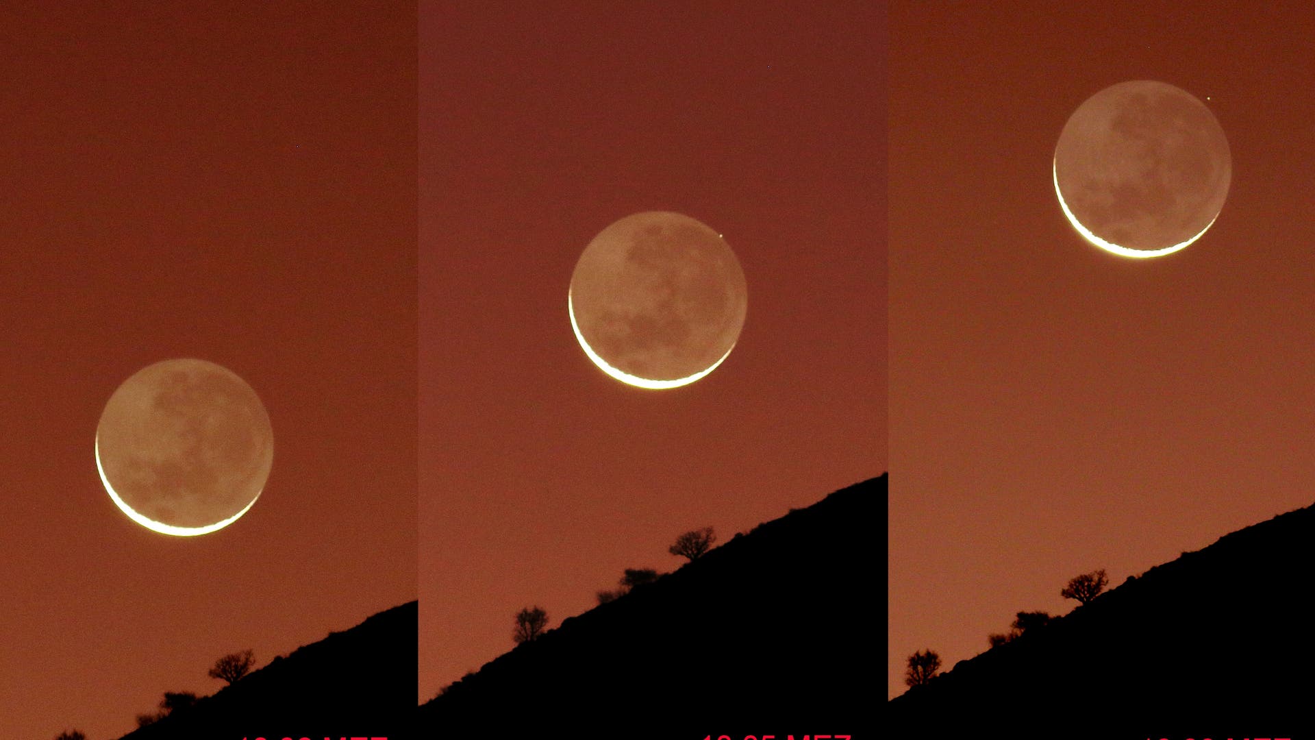 Bedeckung 104 Tau durch den Mond - Spektrum der Wissenschaft